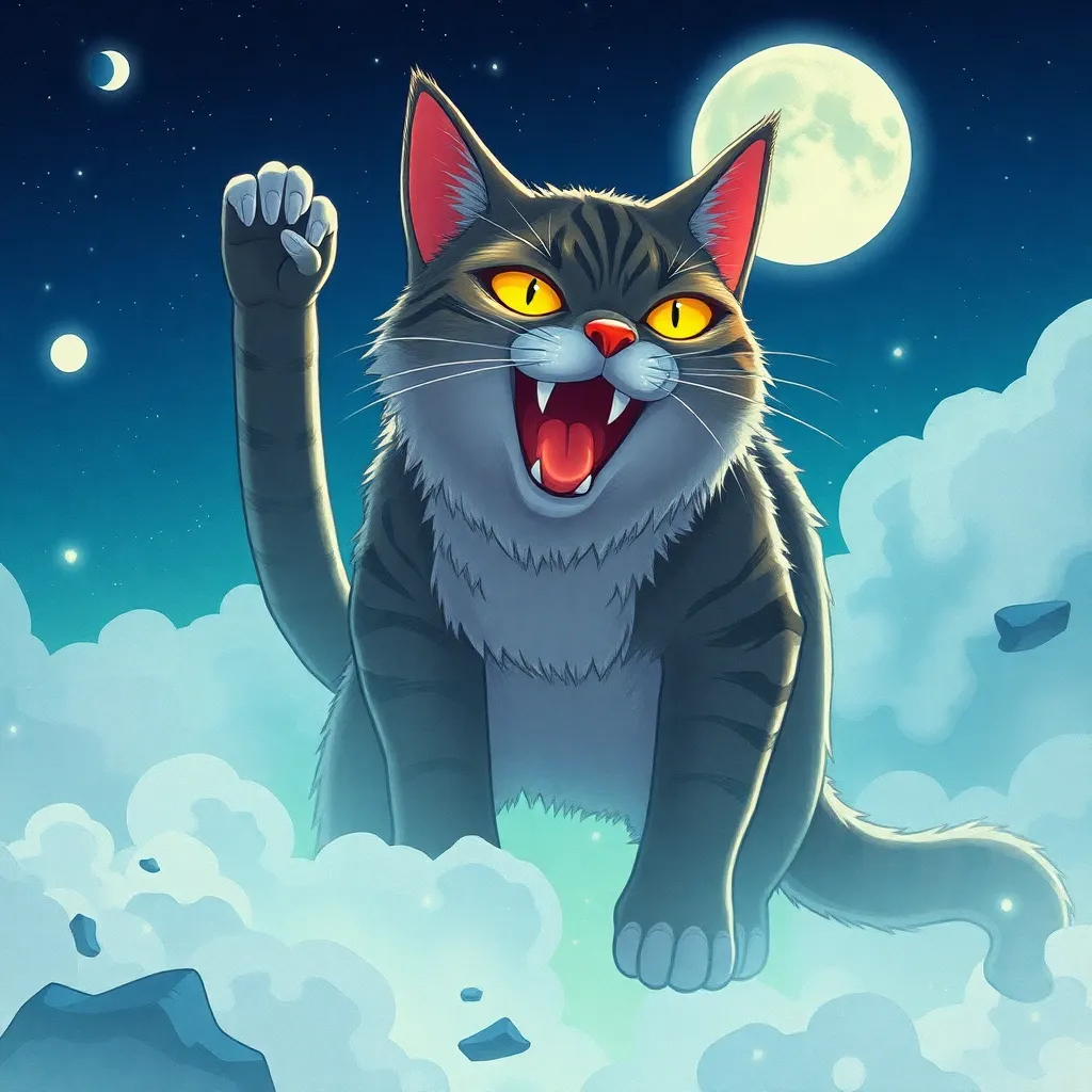 The Tale of the Bakeneko: The Cat Monster's Curse - Japanese Mythology