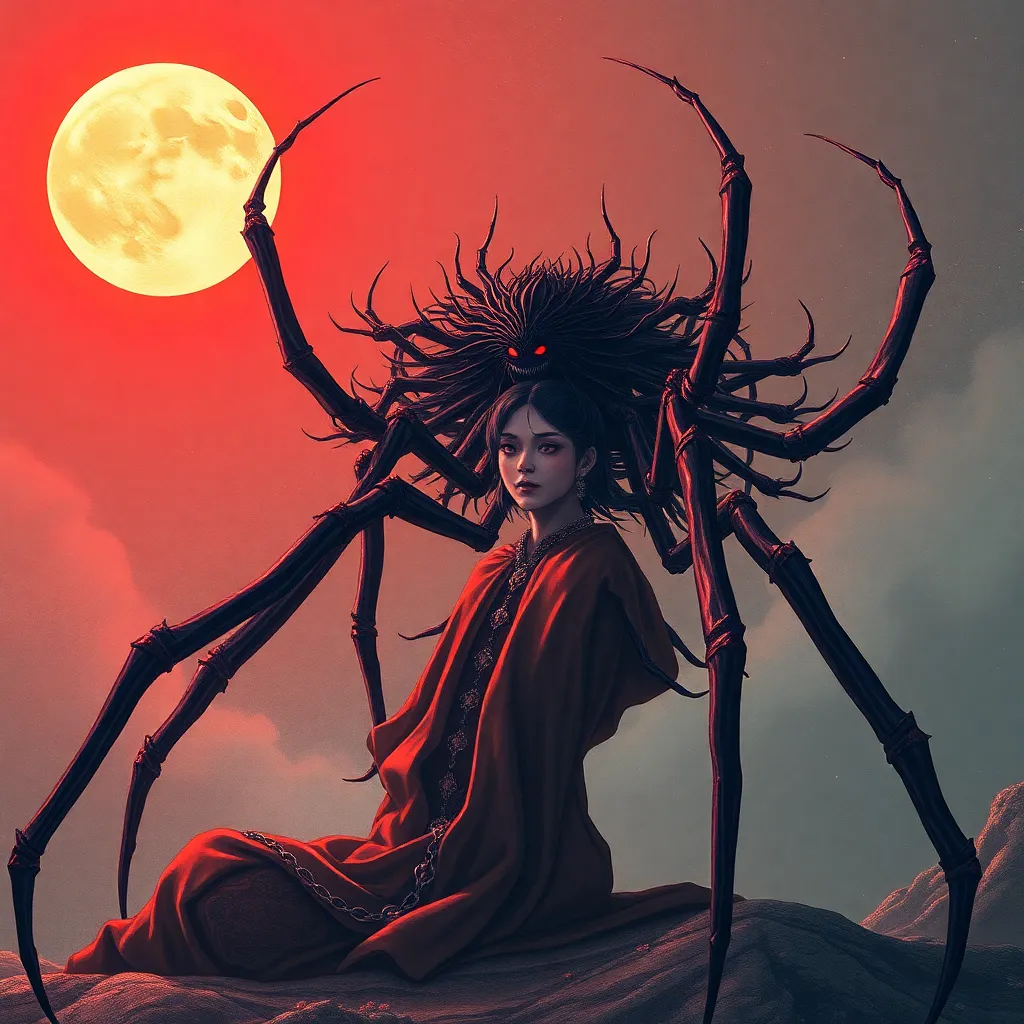 The Story of the Jorōgumo: The Spider Woman - Japanese Mythology