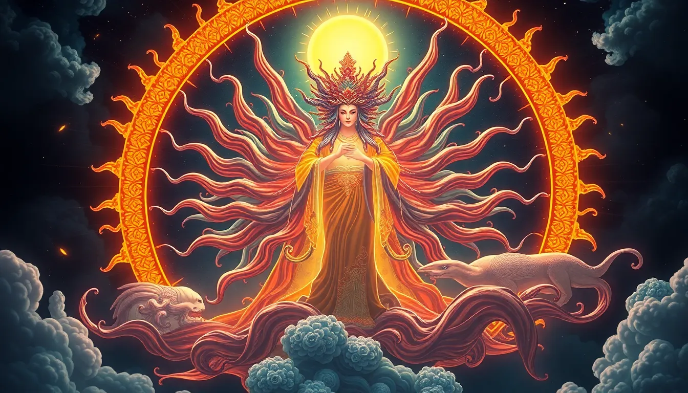 Amaterasu: The Radiant Sun Goddess of Japanese Mythology - Japanese ...