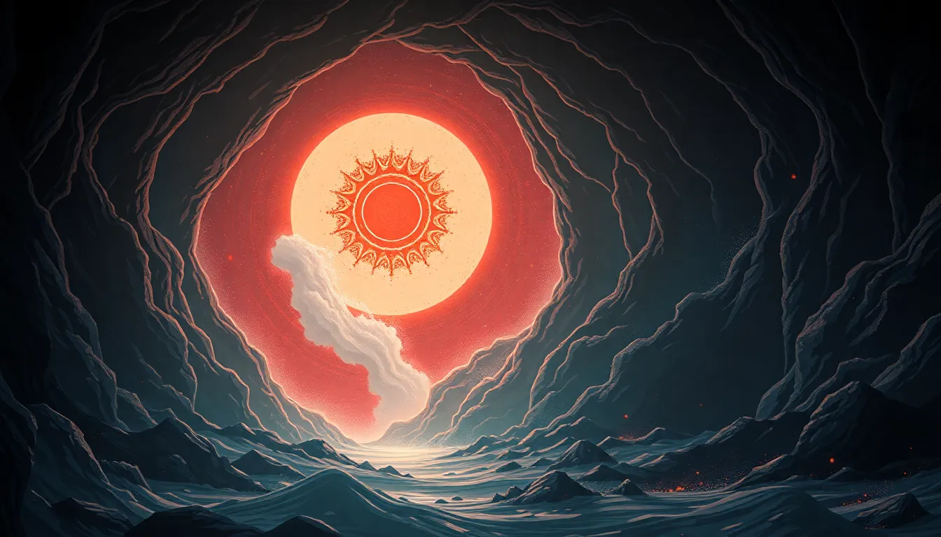 Amaterasu and the Cave: A Tale of Darkness and Light - Japanese Mythology