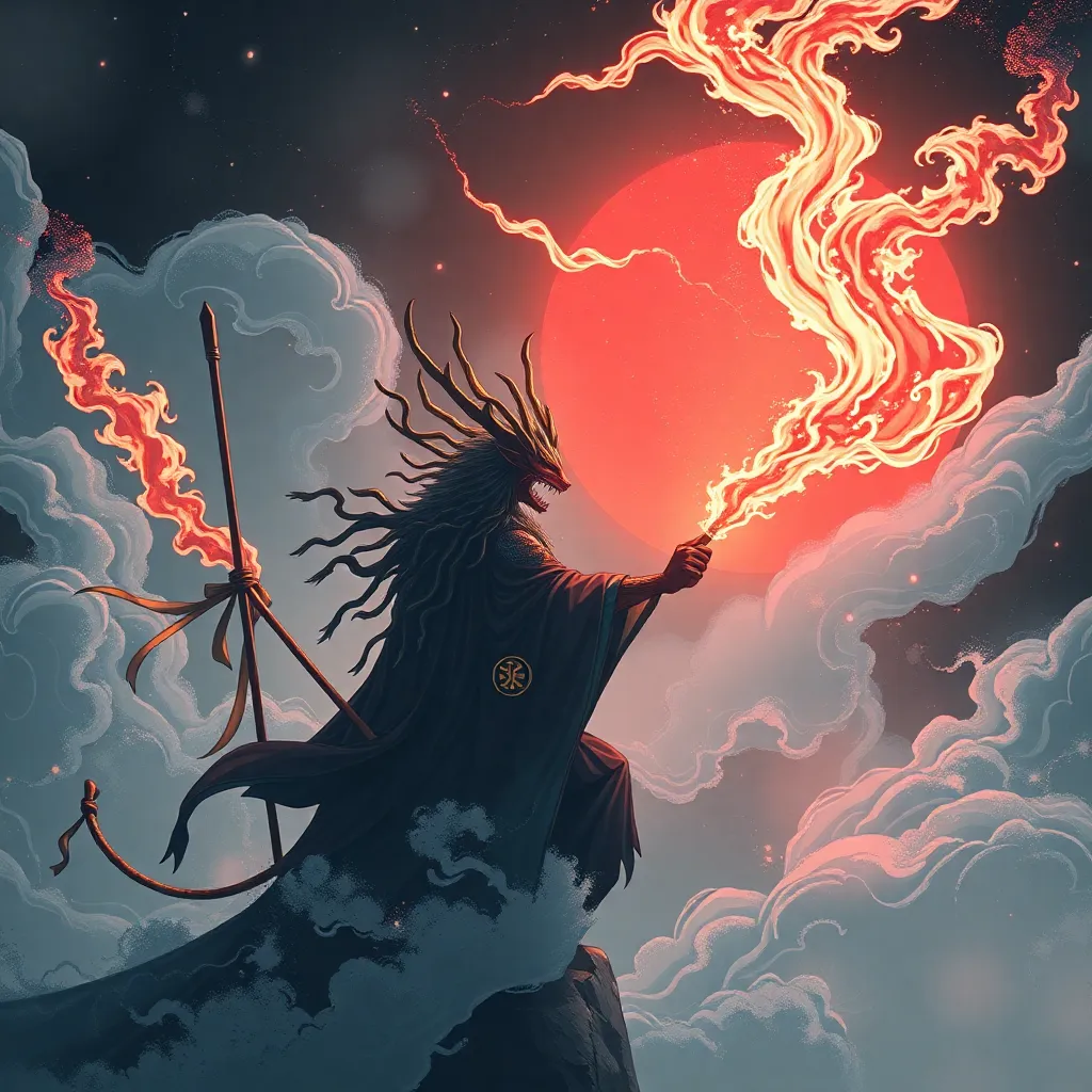 Izanagi's Rituals: The First Acts of Creation - Japanese Mythology