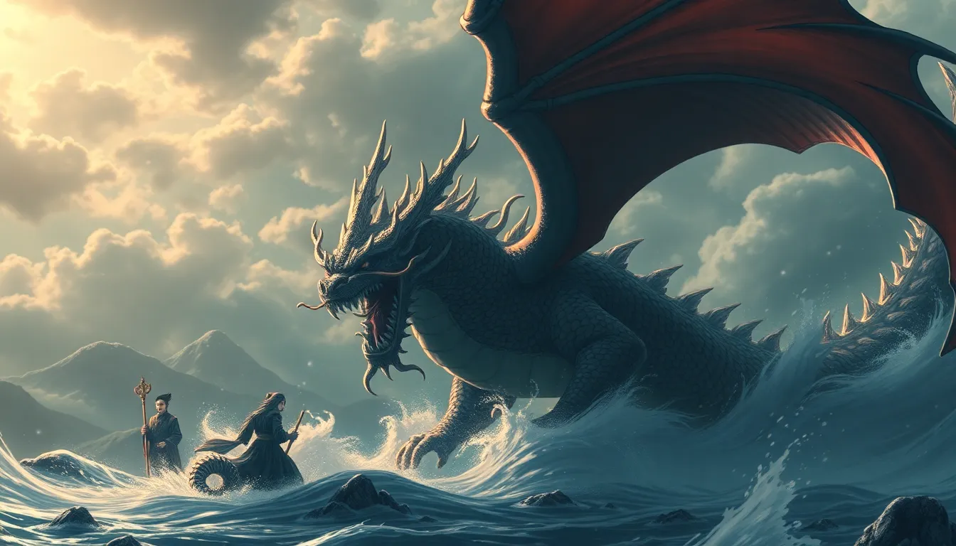 Susanoo and the Dragon: A Mythical Battle for the Ages - Japanese Mythology