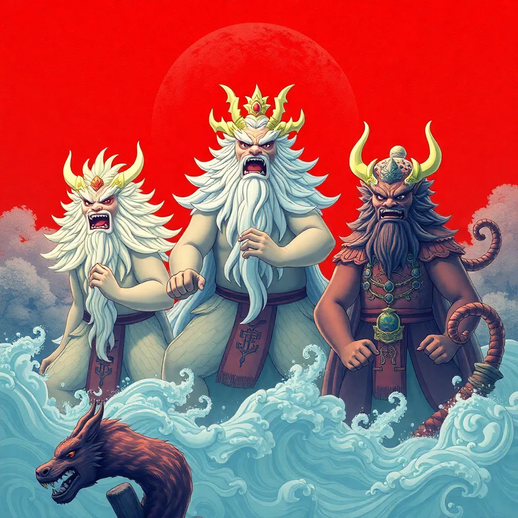 The Four Great Gods: Guardians of Japanese Mythology - Japanese Mythology
