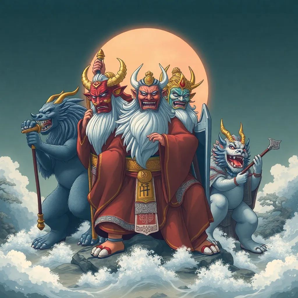 The Four Great Gods: Legends That Shaped a Nation - Japanese Mythology