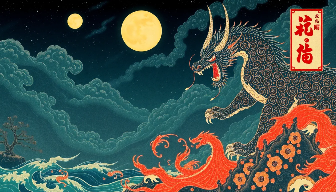 The Legacy of Tsukuyomi: Influence on Japanese Art - Japanese Mythology