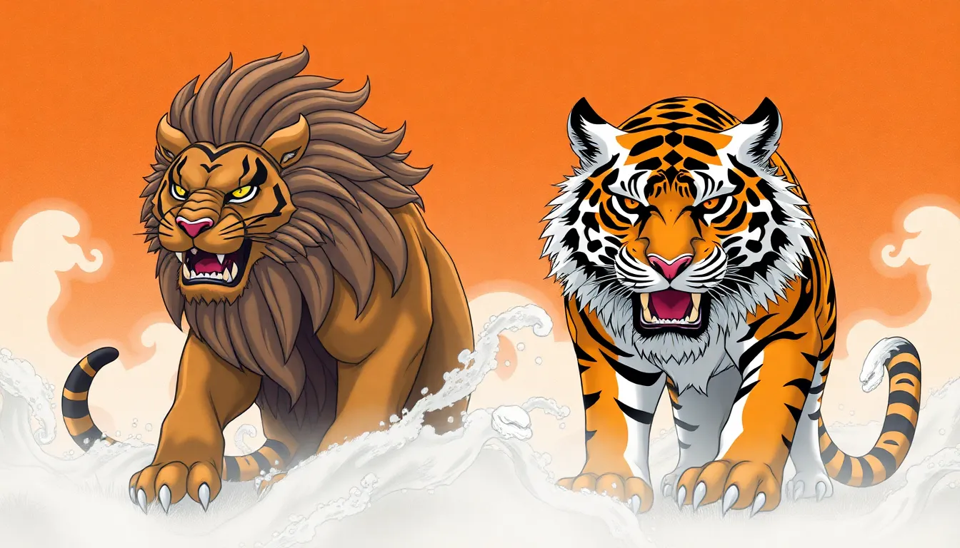The Legend of Yamato's Sacred Animals: The Lion and the Tiger ...