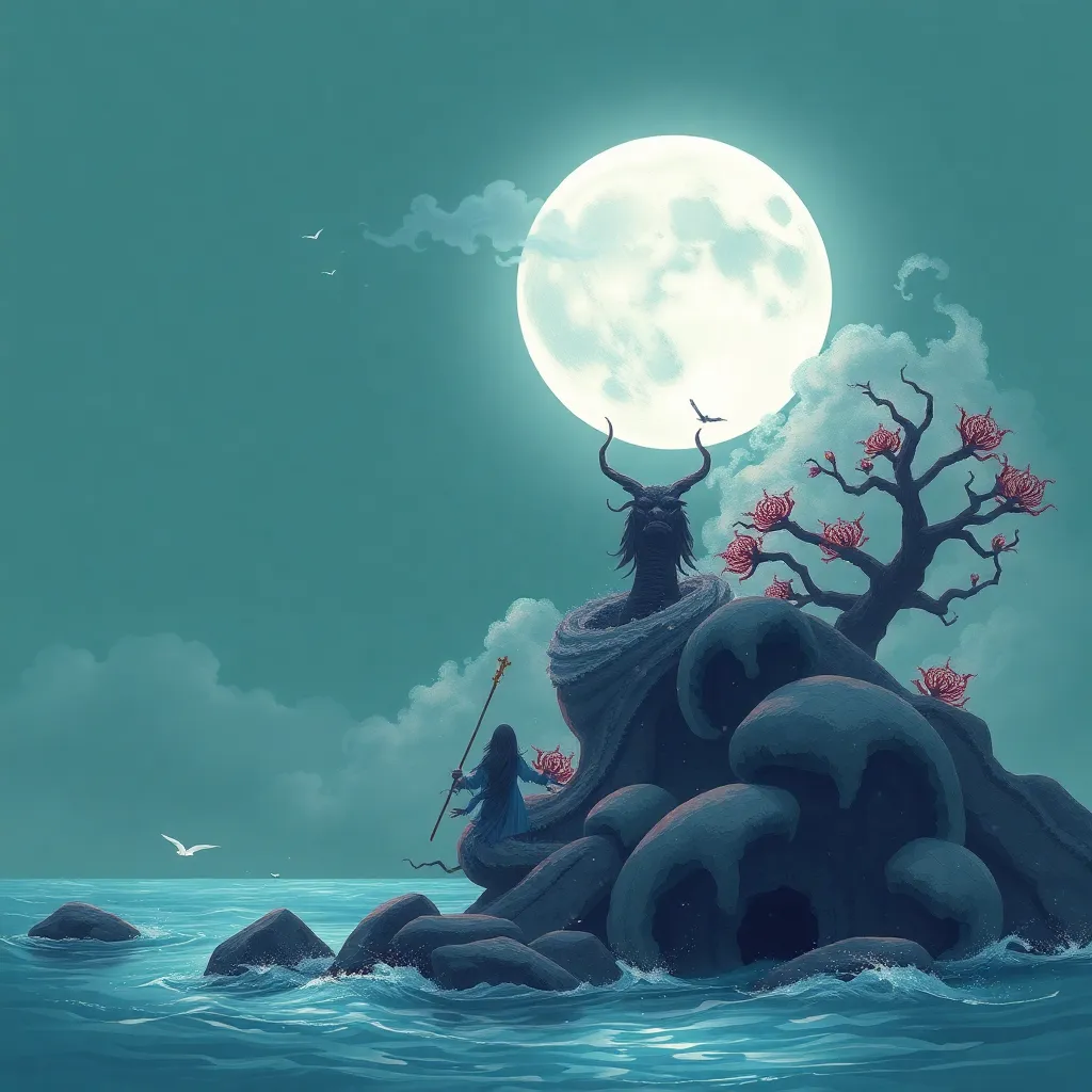 The Mythical Origins of Tsukuyomi: A Lunar Legend - Japanese Mythology