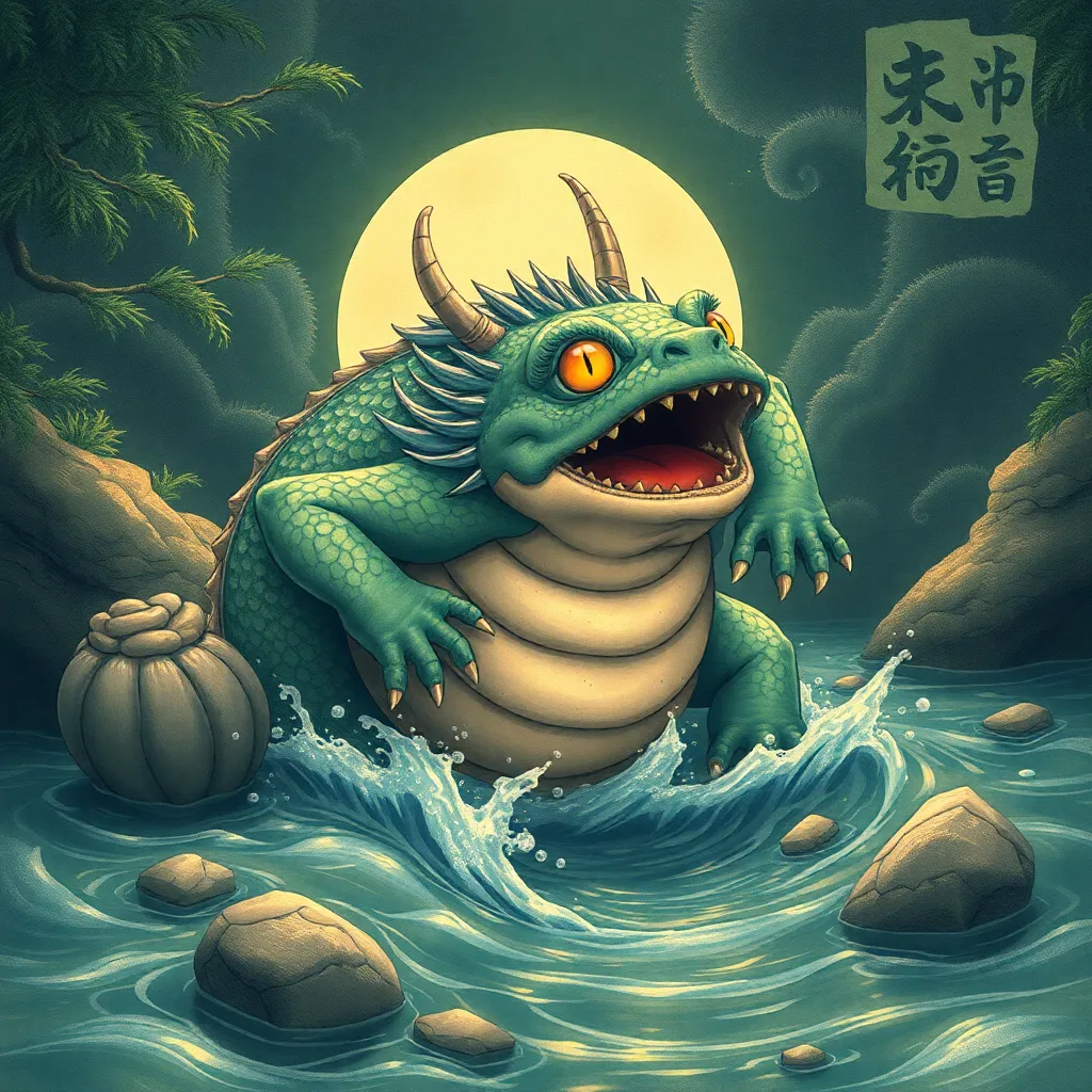 The Tale of the Kappa: Mischief in Japanese Rivers - Japanese Mythology