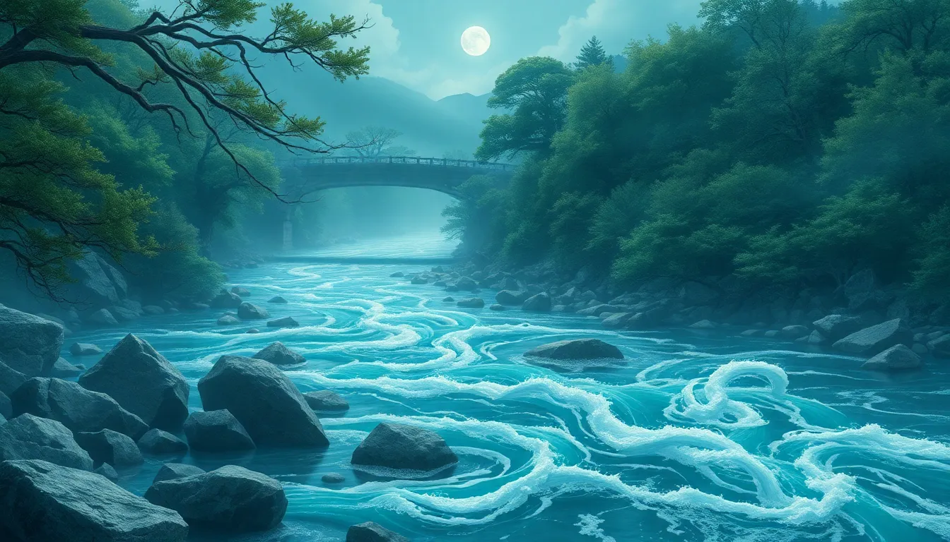 The Yamato River: Myths of Water Spirits and Deities - Japanese Mythology