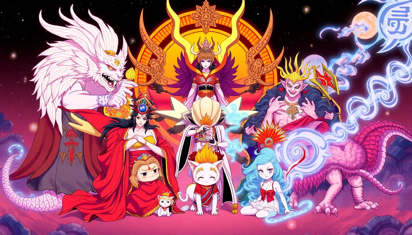 Tsukuyomi's Mythical Family: The Pantheon of Japanese Deities ...