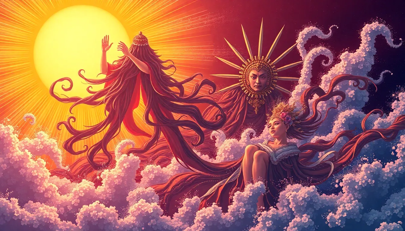 The Birth of the Sun Goddess: Amaterasu's Creation - Japanese Mythology