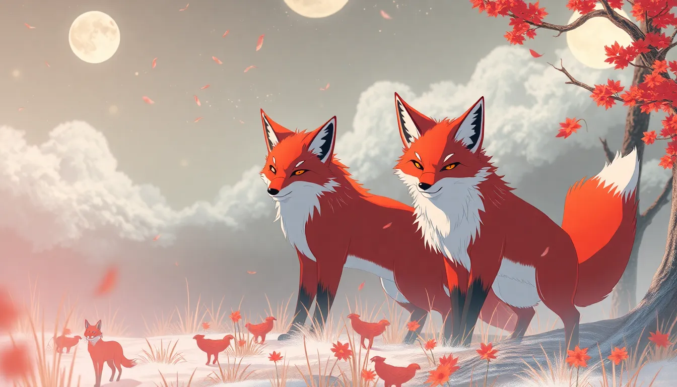 The Foxes of Inari: Guardians of the Harvest - Japanese Mythology