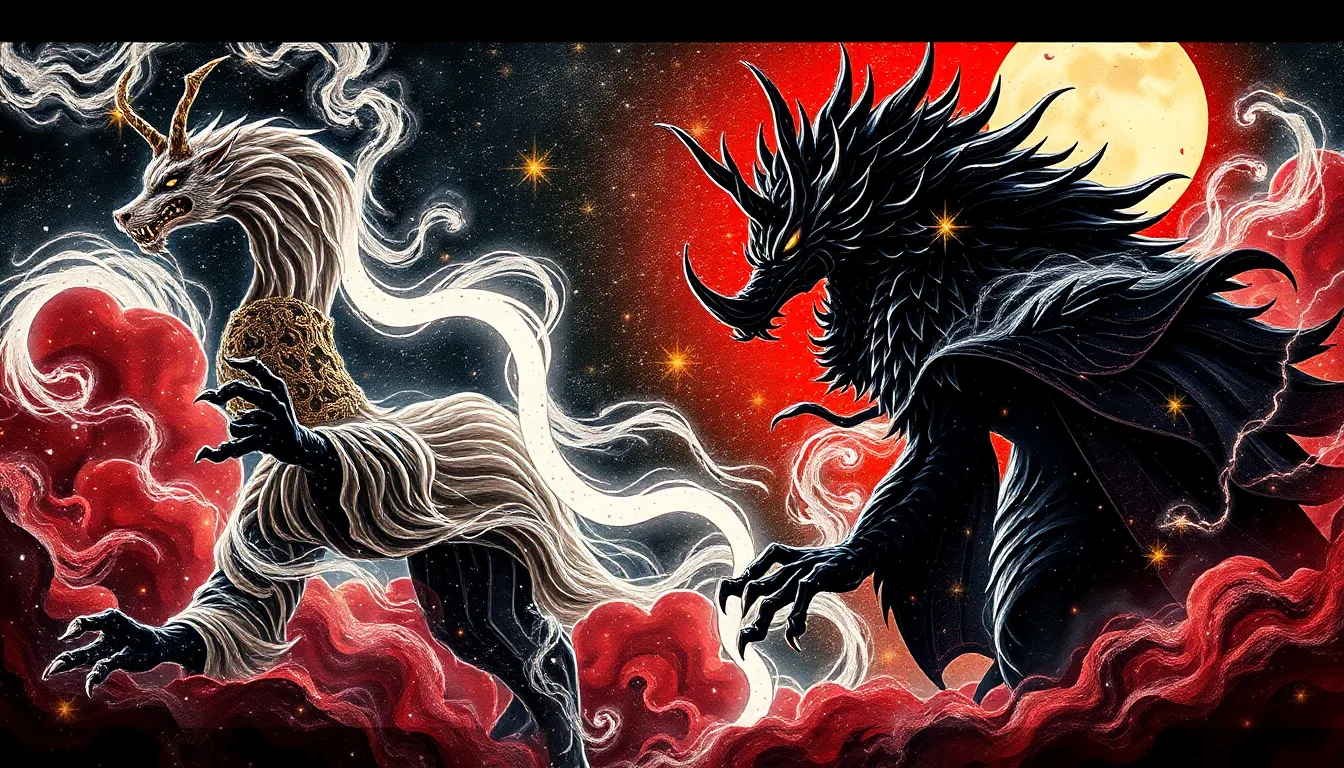 Kabuki's Use of Contrast: Myths of Light and Dark - Japanese Mythology