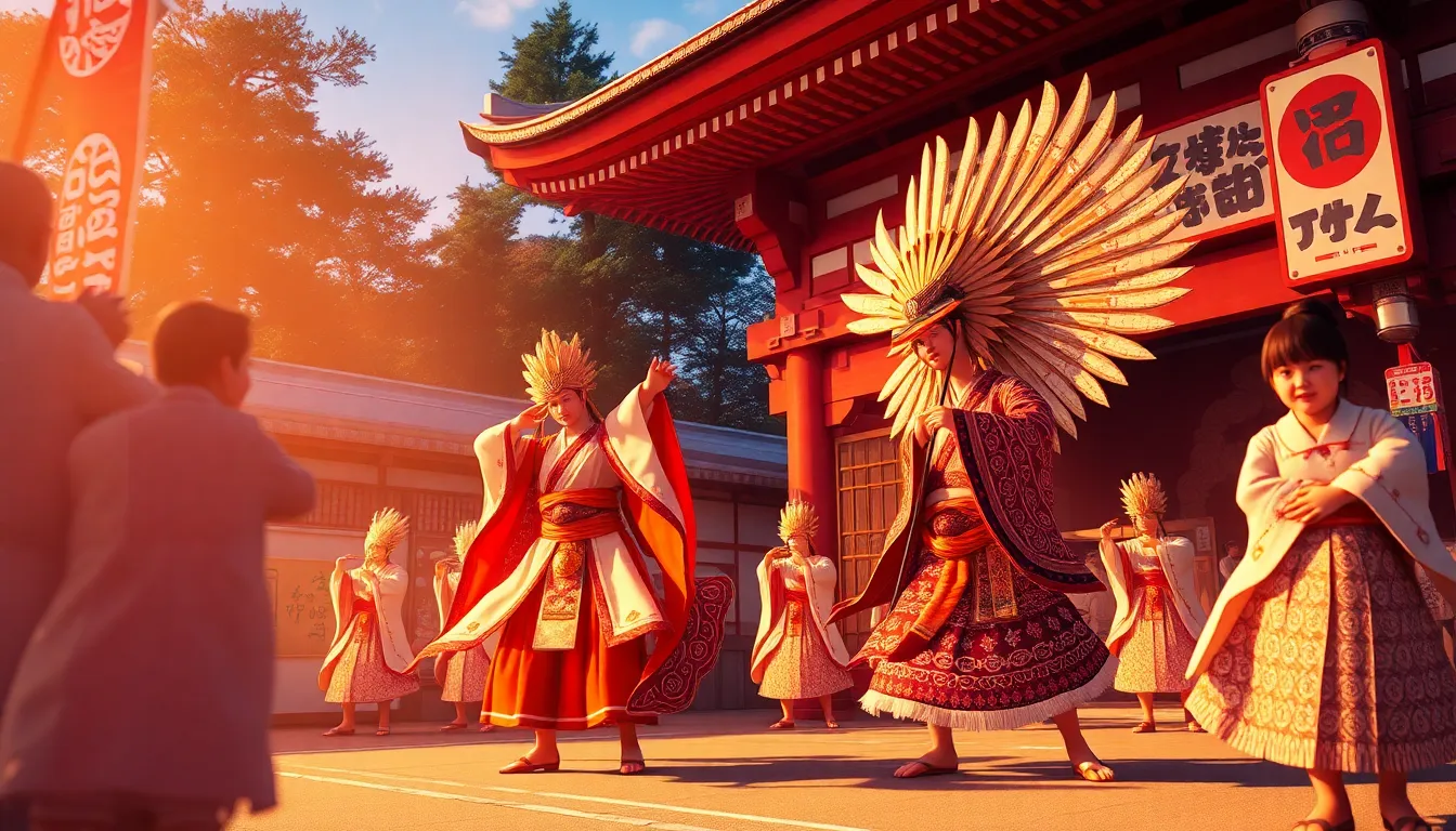 The Role of Music and Dance in Shinto Shrine Festivals - Japanese Mythology