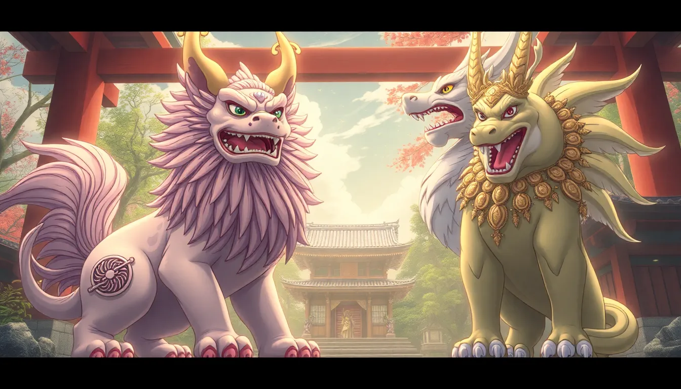 The Sacred Animals: Shinto Shrines and Their Guardians - Japanese Mythology