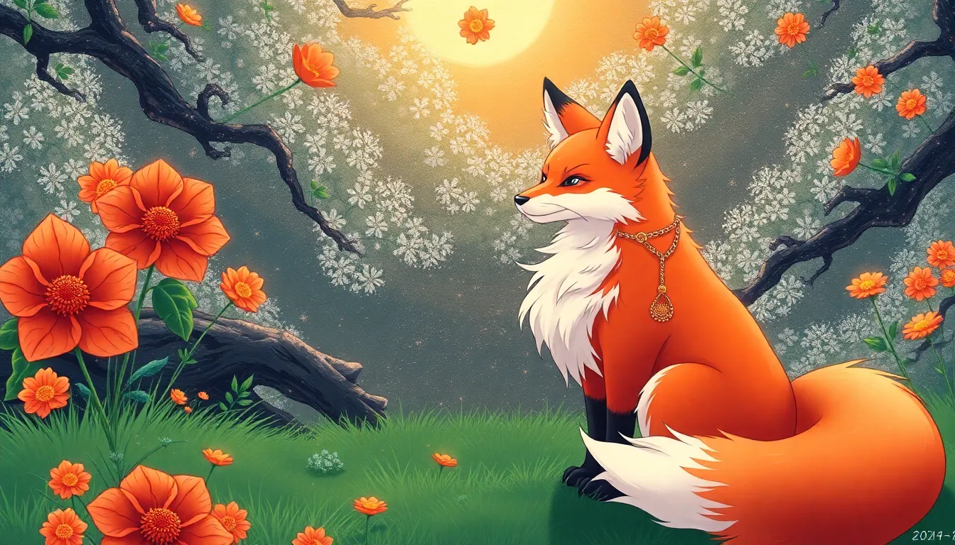 The Tale of the Grateful Fox: A Kitsune Legend - Japanese Mythology