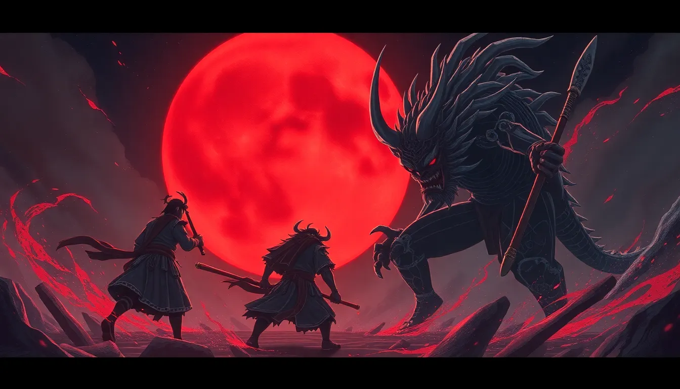 The Tale of the Kintaro and the Oni: A Hero's Battle - Japanese Mythology