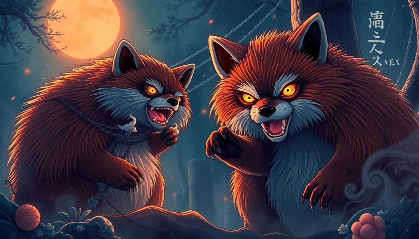 The Tanuki's Connection to Japanese Mythical Creatures and Spirits ...