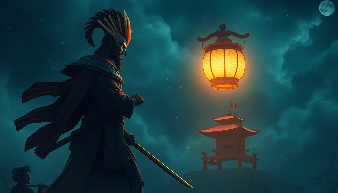 The Tale of the Samurai and the Glowing Lantern - Japanese Mythology