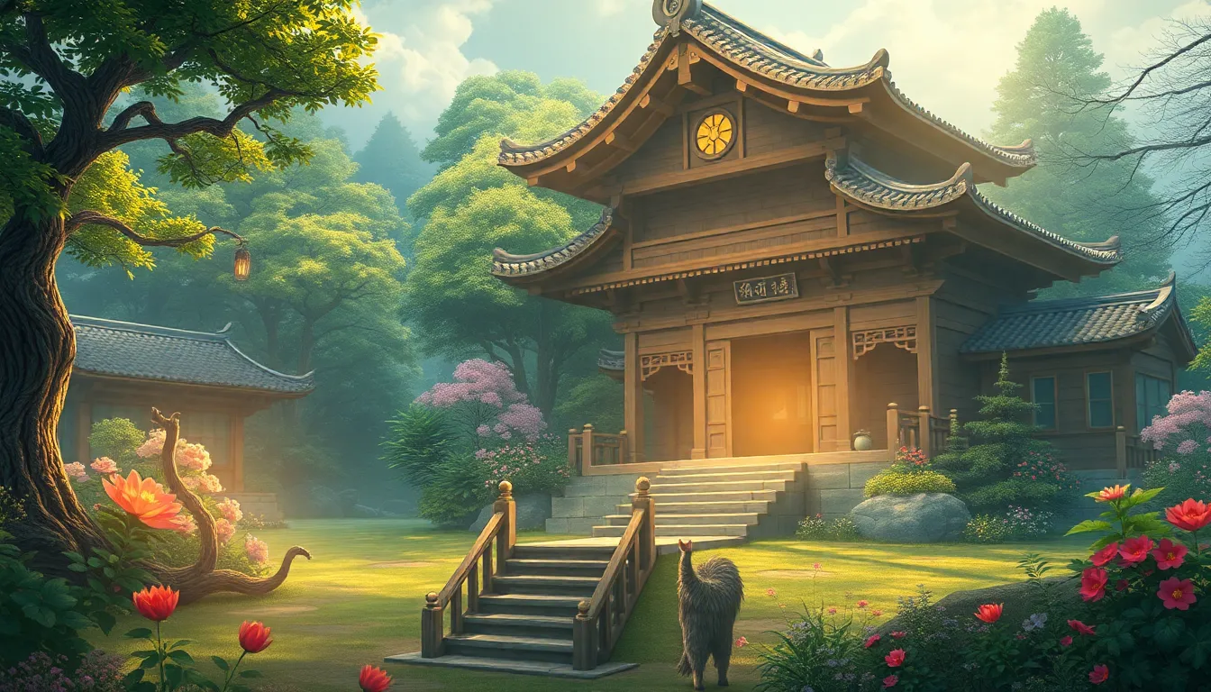 The Tale of the Enchanted Garden: Legends of Magic - Japanese Mythology