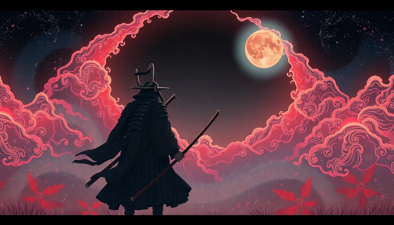 The Tale of the Samurai and the Celestial Light - Japanese Mythology