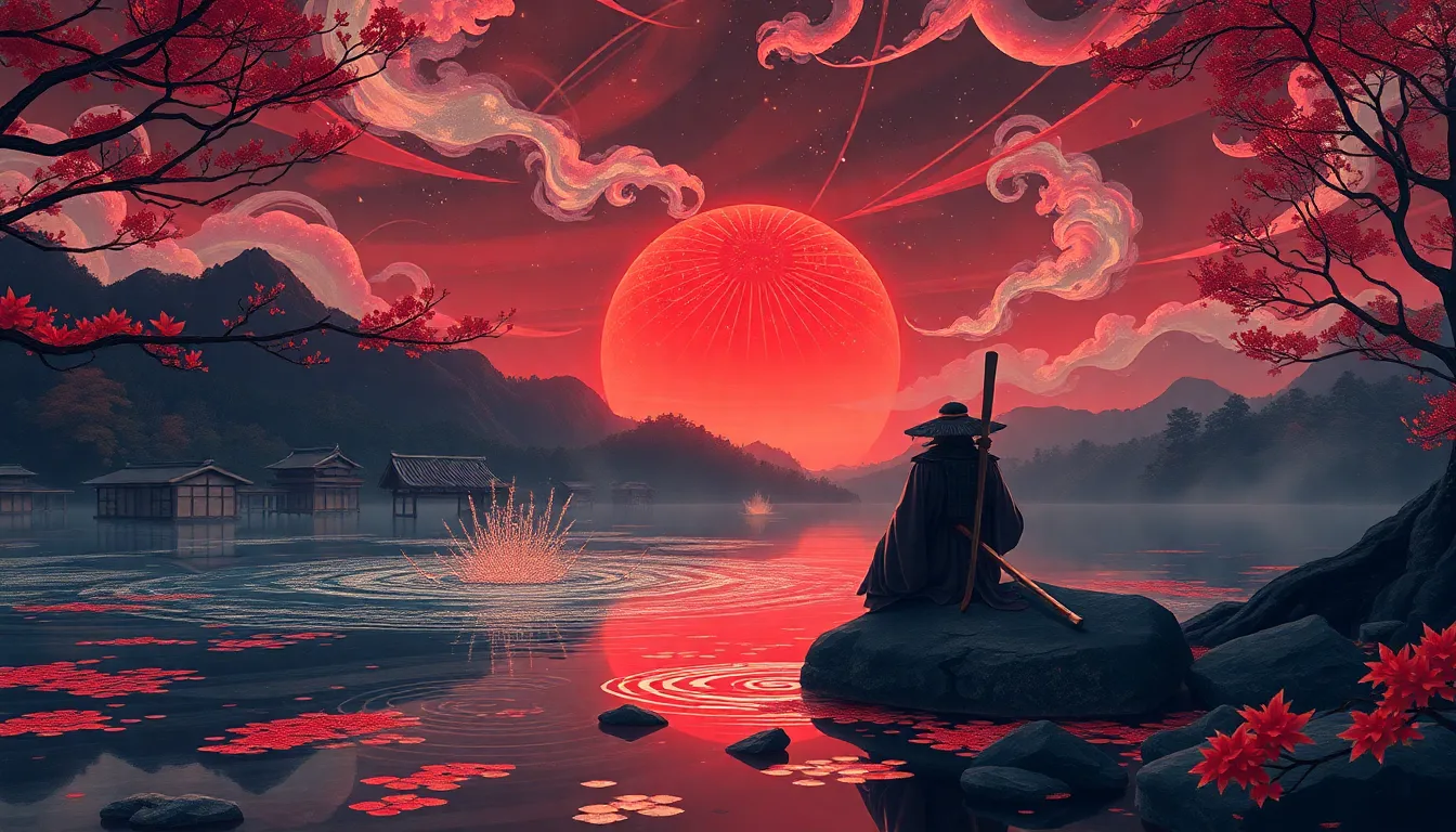 The Tale of the Samurai and the Enchanted Lake - Japanese Mythology