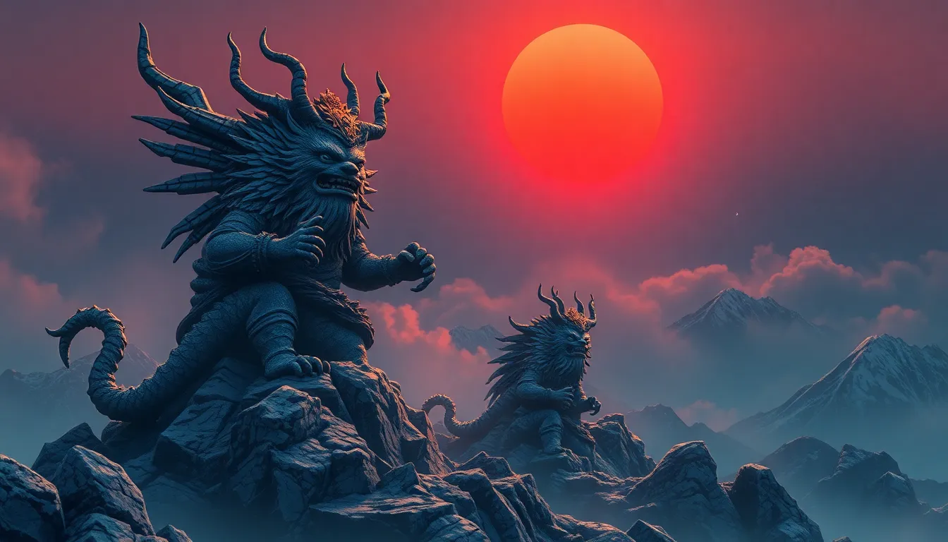 Mountain Spirits: The Yokai of Japan’s Sacred Summits - Japanese Mythology