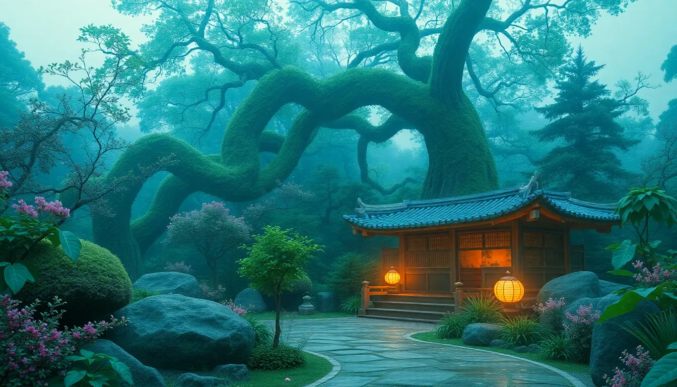 The Enchanted Garden: Nature's Role in Japanese Mythology - Japanese ...