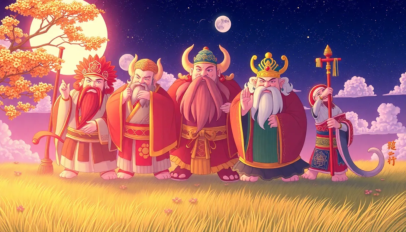 The Tale of the Seven Lucky Gods: Blessings for Farmers - Japanese ...